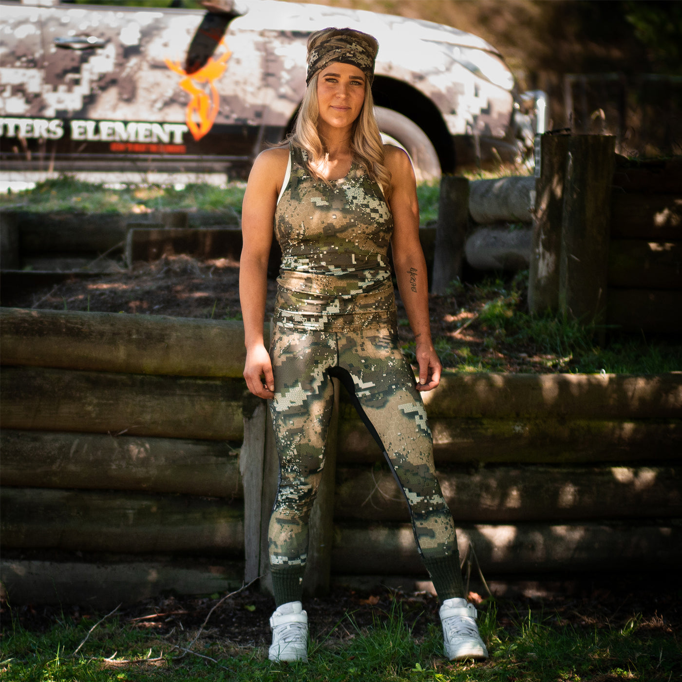 Hunters Element | Core Leggings | 4-Way Stretch Polyester Highly ...