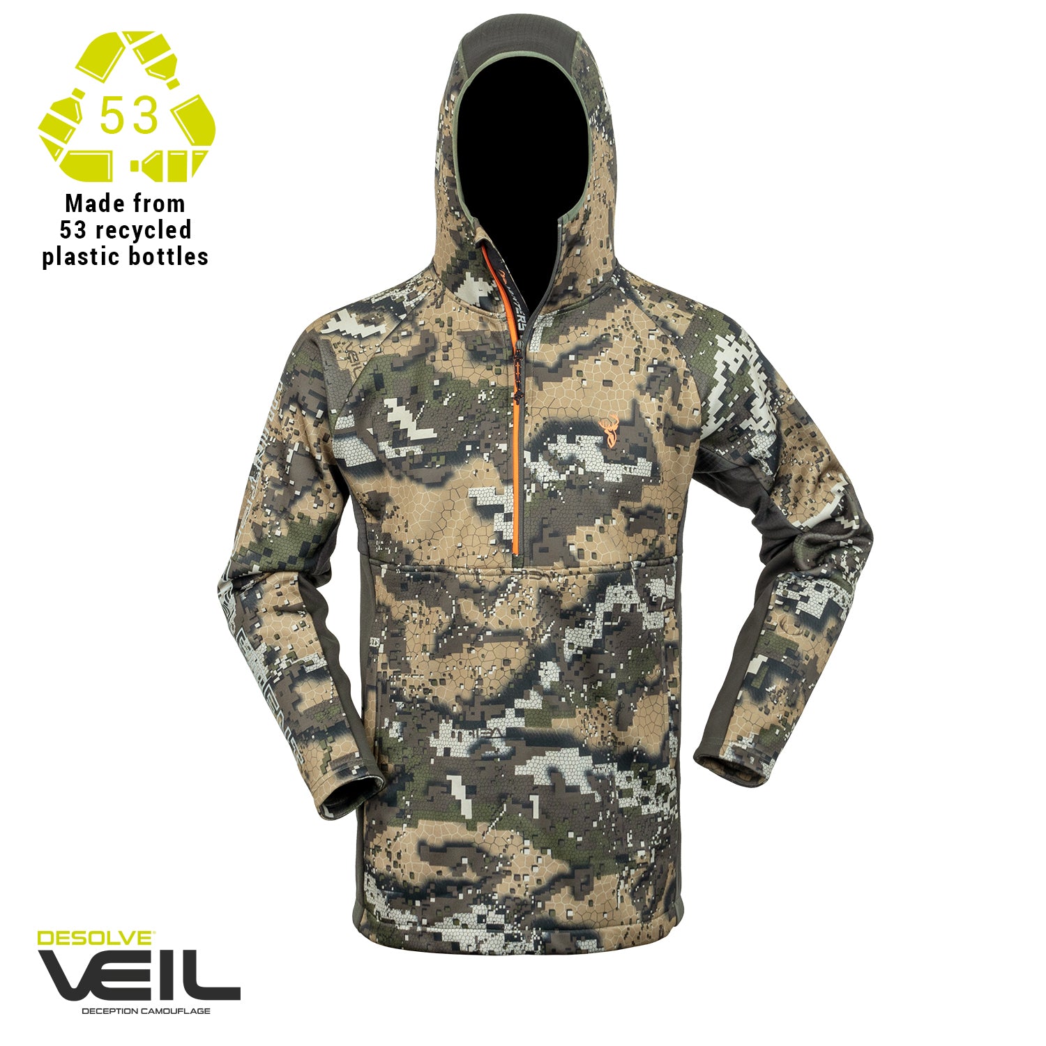 Zenith Hood | Lightweight Camo Hoodie | Hunters Element NZ